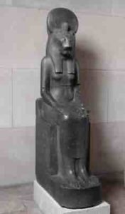 Sekhmet, the powerful lioness goddess