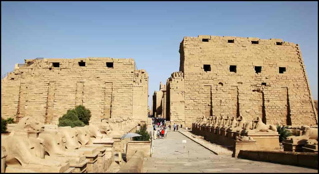 The Karnak Temple Complex in Egypt