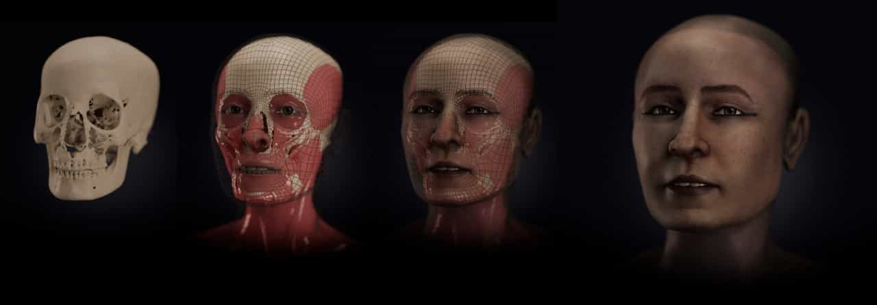 The Face of Shep-en-Isis, the Most Famous Egyptian Mummy in Switzerland