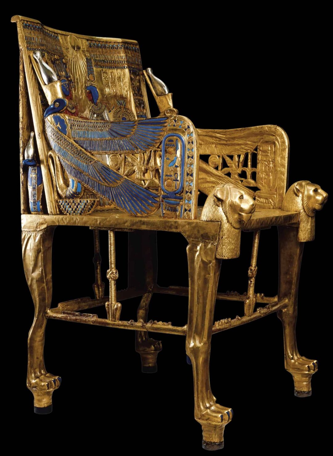 The Golden Throne of Tutankhamun