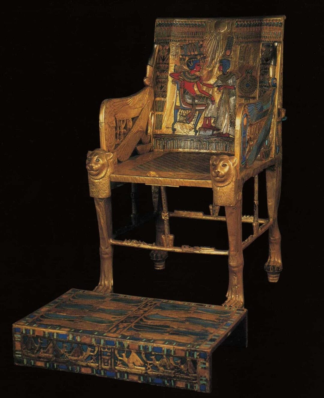The Golden Throne of Tutankhamun