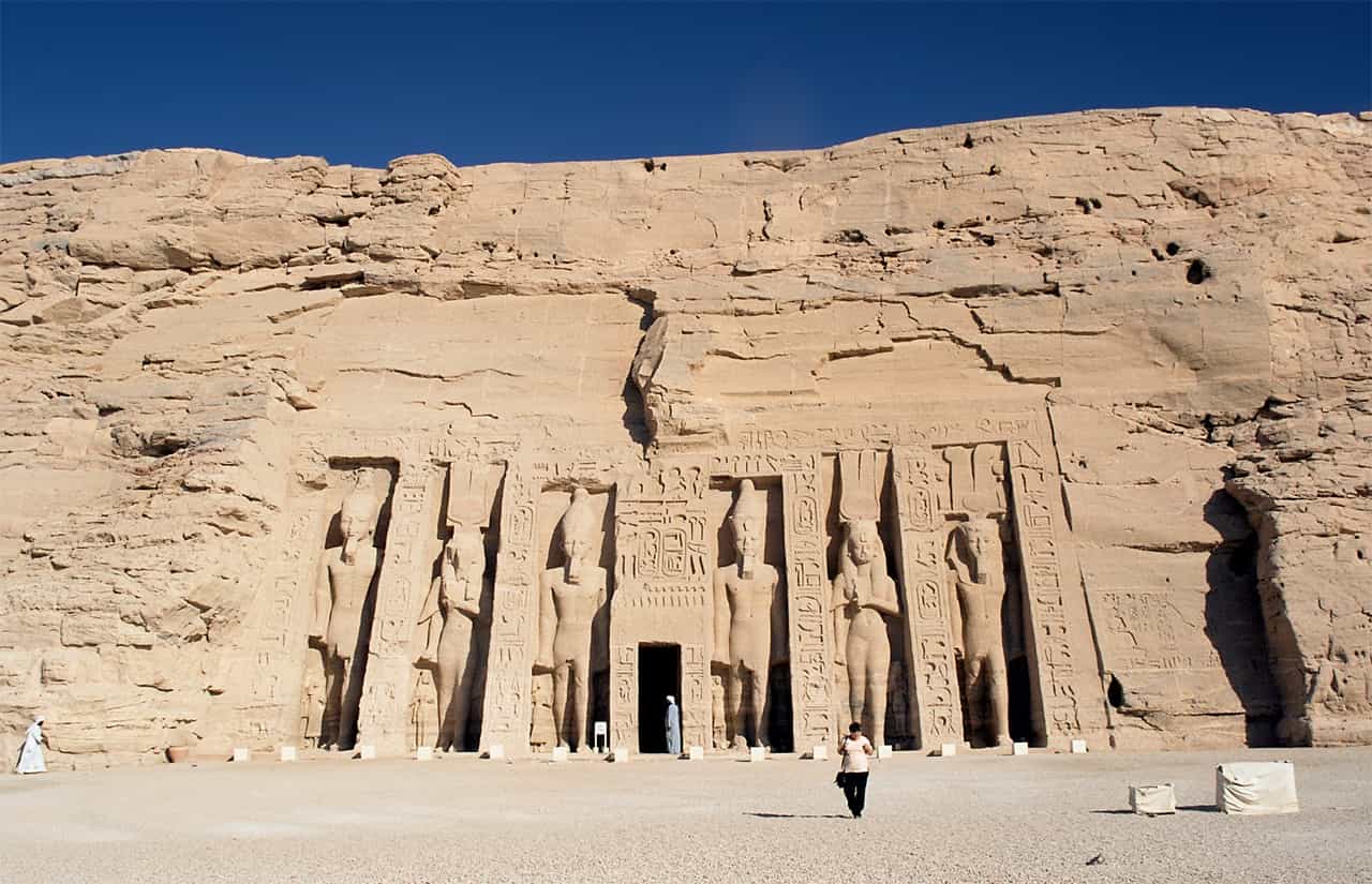 The Temple of Nefertari at Abu Simbel