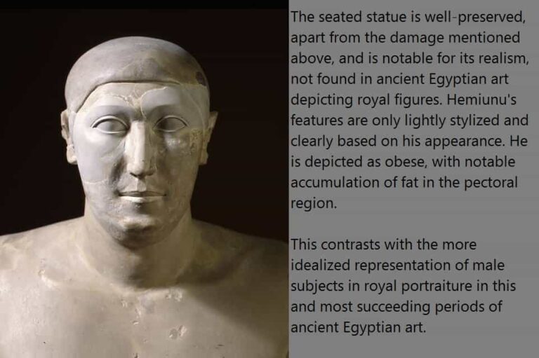 Hemiunu, the Vizier of King Khufu