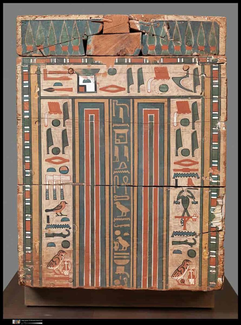 The Khnumnakht Coffin: The Eyes that Gaze into the Land of the Living