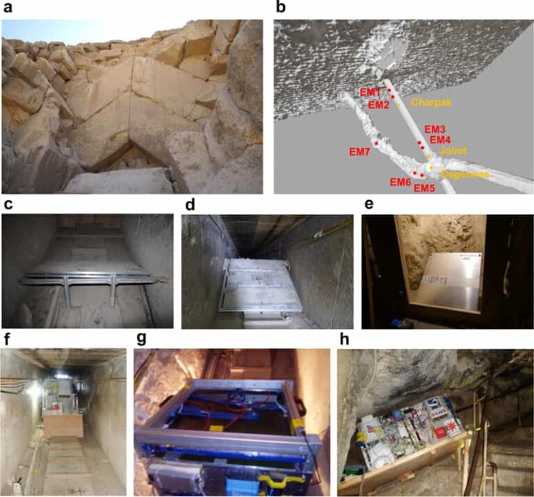 The Discovery of a Hidden Corridor inside the Great Pyramid of Giza