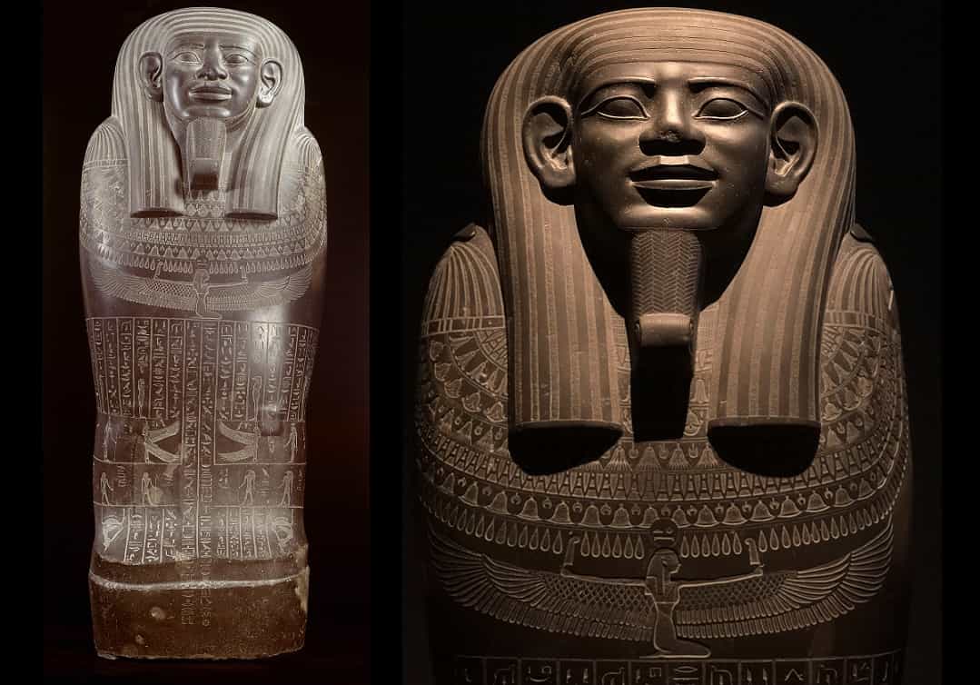 Egyptian Sarcophagus Outer Coffin Of Khonsu | New Kingdom, Ramesside